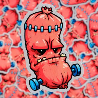 Frank The Frank Sticker – CHUMP MAGIC