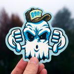 Boo Sticker – CHUMP MAGIC